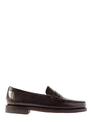 SEBAGO Classic Dan Leather Penny Loafers - Brown