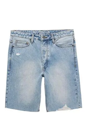 MANAAKI Tama Slim-fit Denim Shorts - Blue