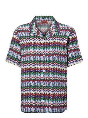 Missoni Zigzag Bowling Shirt Multicoloured