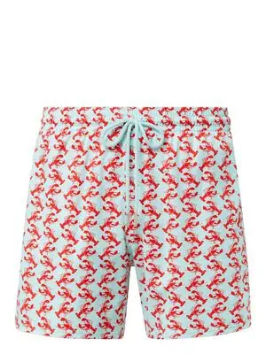 Vilebrequin Moorise Printed Swim Trunks - Blue