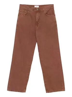 HAIKURE Bonnie Twill 45 Jeans - Brown