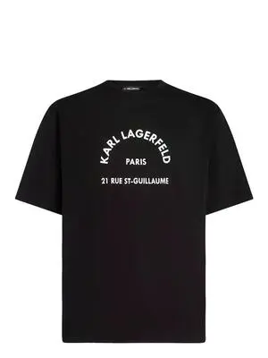 Karl Lagerfeld Rue St-guillaume T-shirt - Black