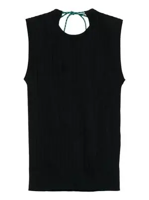 PLAN C Plan C Ribbed Tank Top