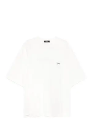 SONGZIO Autograph Asymmetric T-shirt - White