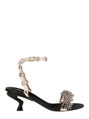 Emilio Pucci 95mm Emilio Sandals - Black