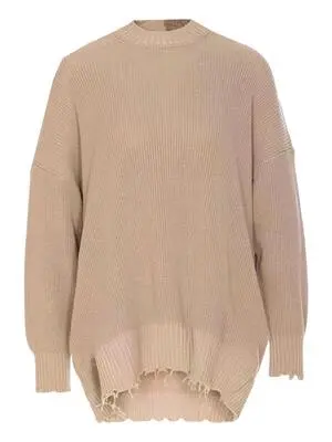 ANIYE BY Cotton Sweater - Neutrals