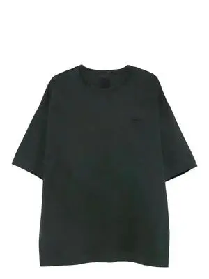 JUUN.J Logo-embroidered T-shirt - Green