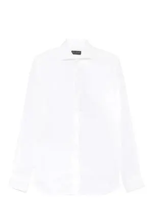 DELL'OGLIO Linen Shirt - White
