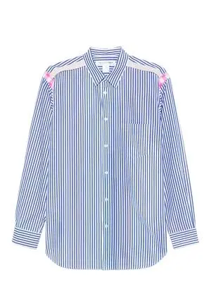 Comme Des Garçons Striped Shirt - Blue