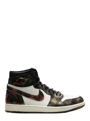 JORDAN 1 Retro High Og Year Of The Snake Sneakers - Black