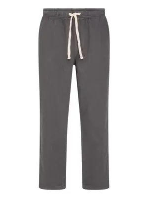 FRAME Cotton Drawstring Pants - Anthracite