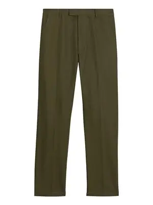 ALEX MILL Alex Mill Grant Cotton-Twill Pants Army Green