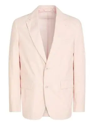 Officine Générale Arthus Cotton-poplin Suit Jacket - Pastel Pink