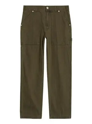 ALEX MILL Alex Mill Painter Denim Cargo Jeans Army Green
