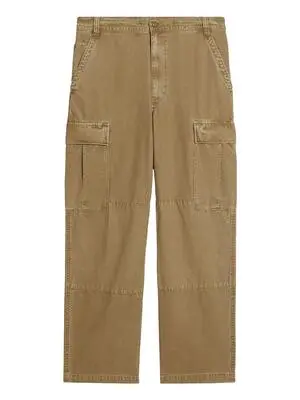 ALEX MILL Cotton-canvas Cargo Pants - Sand