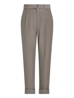 Officine Générale Hugo Tapered Lyocell Pants - Stone