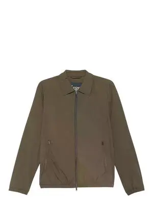Herno Classic-collar Shirt Jacket - Green