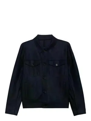 Harris Wharf London Wool Jacket - Blue