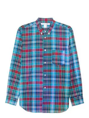 Comme Des Garçons Plaid Shirt - Blue