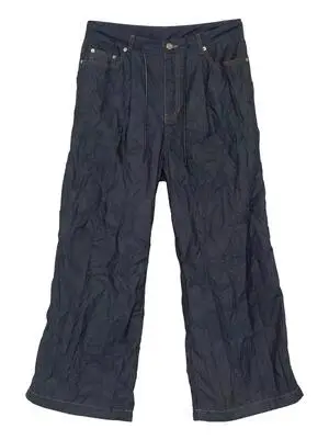 JUUN.J Juun.J Crease-Effect Trousers