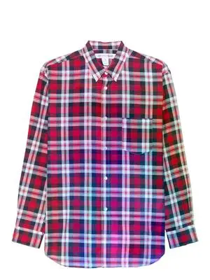 Comme Des Garçons Plaid Shirt - Red