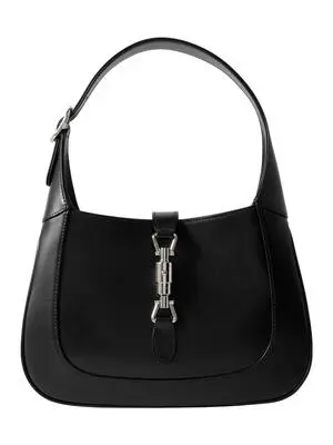 Gucci Jackie 1961 Leather Shoulder Bag - Black