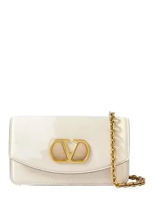 Valentino Garavani Vain Small Shoulder Bag - White