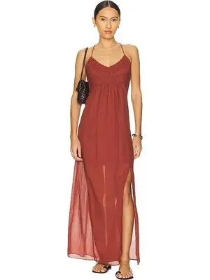 Steve Madden Brianna Maxi Dress - Dusty Brick