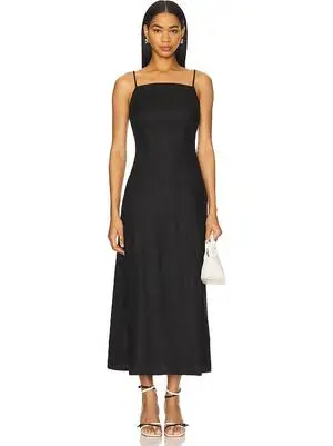 Tularosa Jaxi Midi Dress - Black