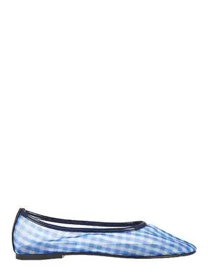 Steve Madden Meadow Flats - Blue Gingham