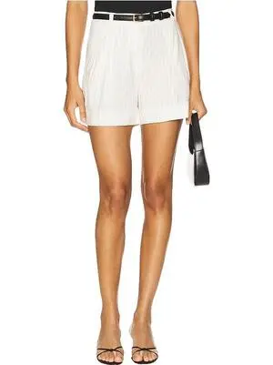 Joe's Jeans Brody Tailored Short - Cream Linen & Black