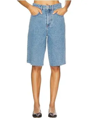 RÓHE Baggy Fit Denim Shorts - Denim Blue