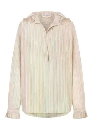 Philosophy Di Lorenzo Serafini Striped Shirt - Neutrals