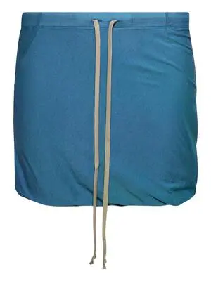 Rick Owens Buds Mini Skirt - Blue