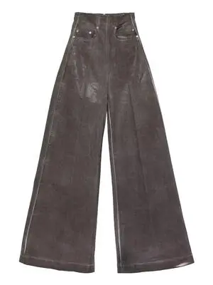 Rick Owens Wide Leg Trousers - Grey