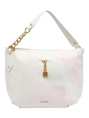 Liu Jo Padlock-detail Tote Bag - White