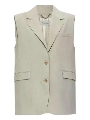GOLDEN GOOSE Button-down Gilet - Neutrals