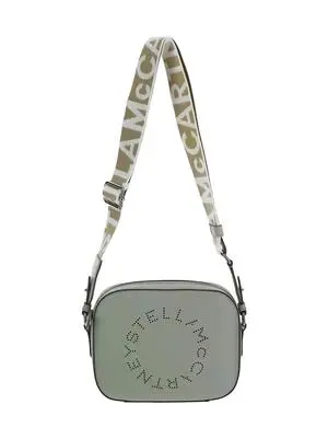 Stella McCartney Logo Crossbody Bag - Green
