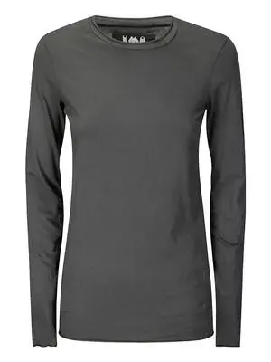 Labo.art Long-sleeve Fitted Top - Grey