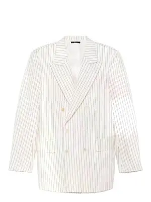 TOM FORD Striped Blazer - Neutrals