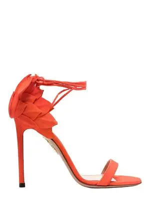 AQUAZZURA Aquazzura 105mm Hibiscus Sandals