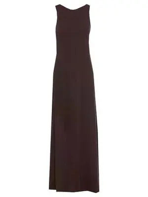Max Mara Pompei Maxi Dress - Brown