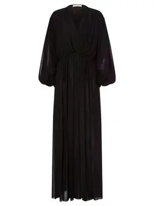 Philosophy Di Lorenzo Serafini V-neck Maxi Dress - Black