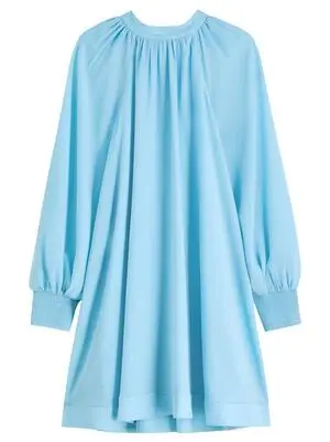 Alice + Olivia Gracen Trapeze Mini Dress - Blue