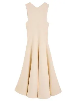 Khaite Mellie Terry Maxi Dress - Natural