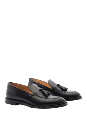 SCAROSSO SCAROSSO William Tassel Loafers Black - Calf