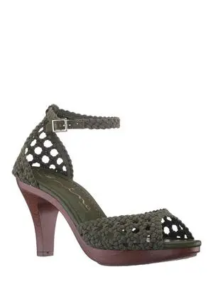 Nina Avenue Ankle Strap Sandal Army