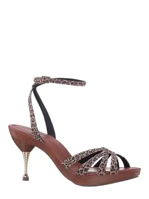 Nina Remi Platform Sandals - Cheetah