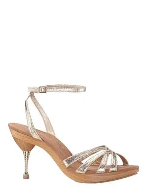 Nina Nina Remi Platform Sandals Gold