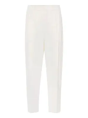 Elisabetta Franchi Straight-leg Trousers - White
